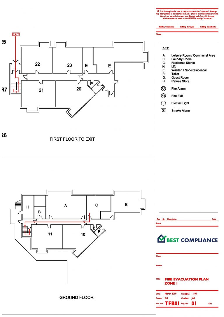 Fire and Evacuation Plans - BEST Compliance